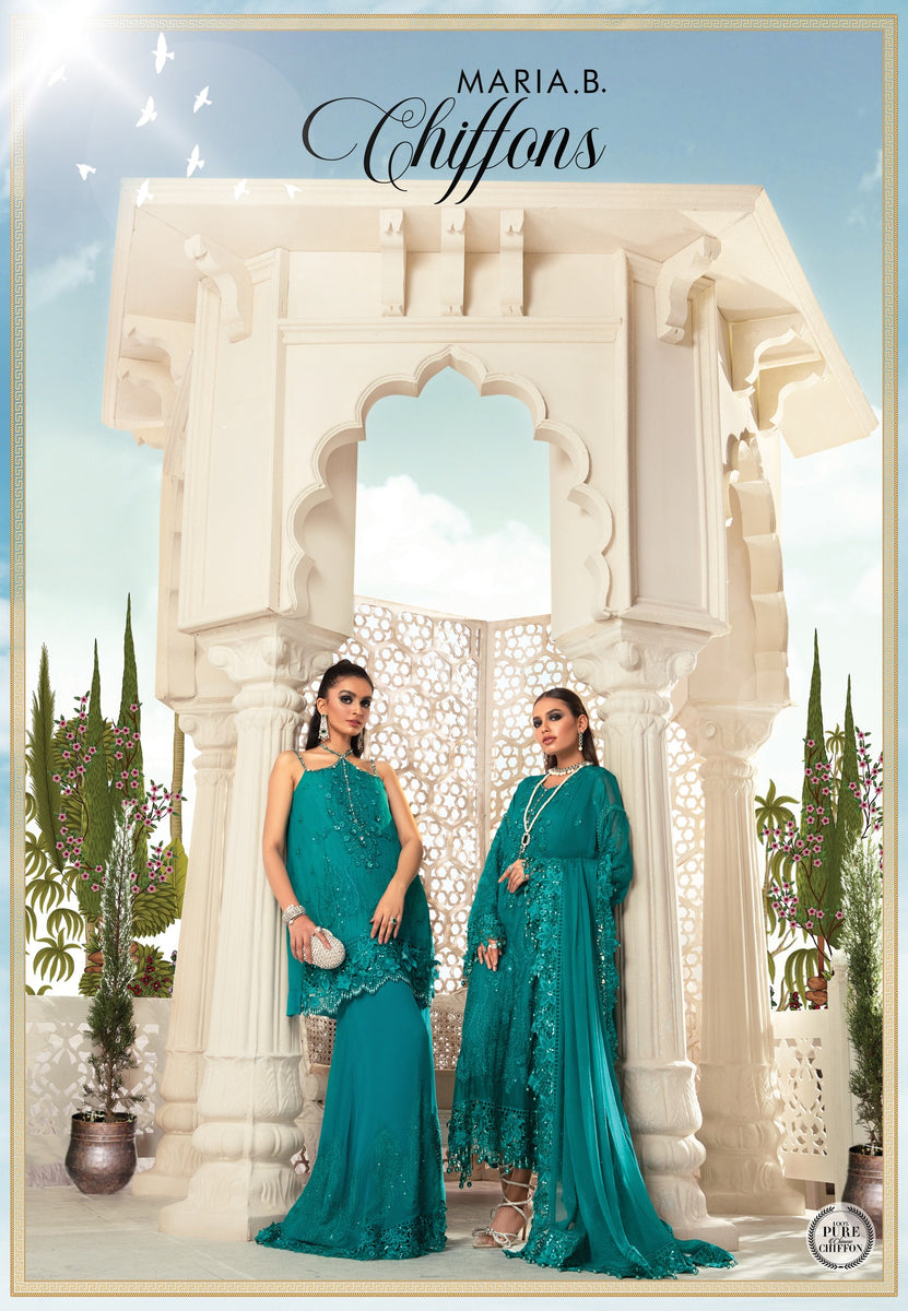 Maria B EID Suits 2022 UK | Lebaasonline – Tagged "Maria B Mbroidered ...